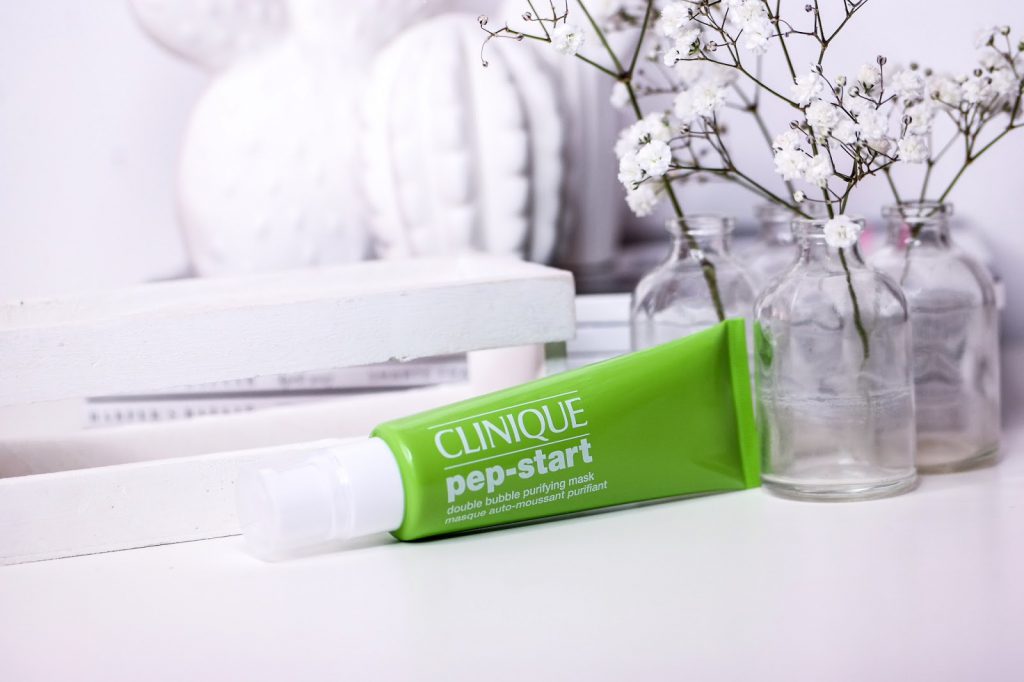 Clinique 'Double Bubble'. Cleansing face mask Pep-Start